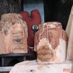 Primitive Coffee Jar on Luulla