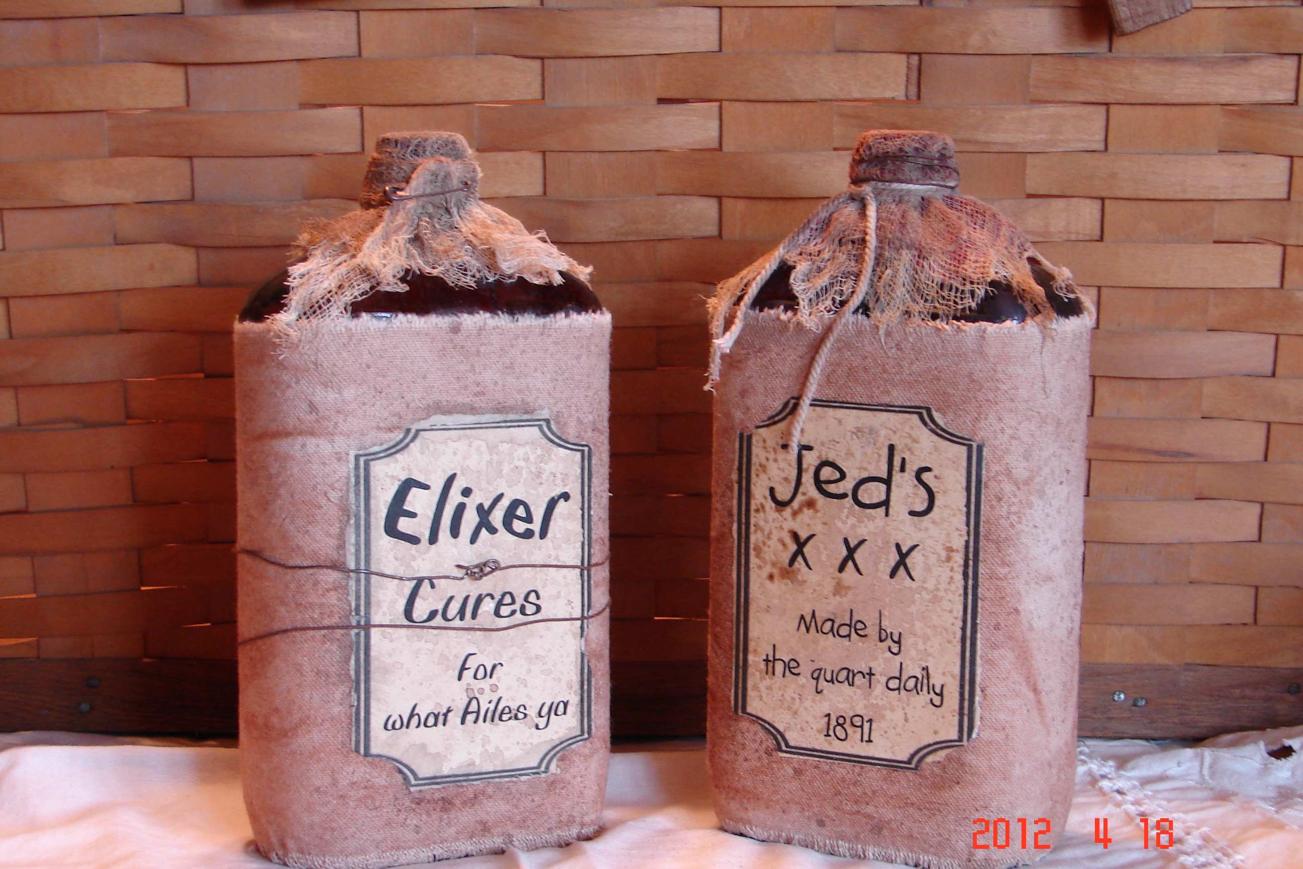 Primitive Elixer Bottle on Luulla